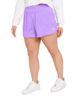 Nike Plus Size Side-Snap Shorts - Macy's