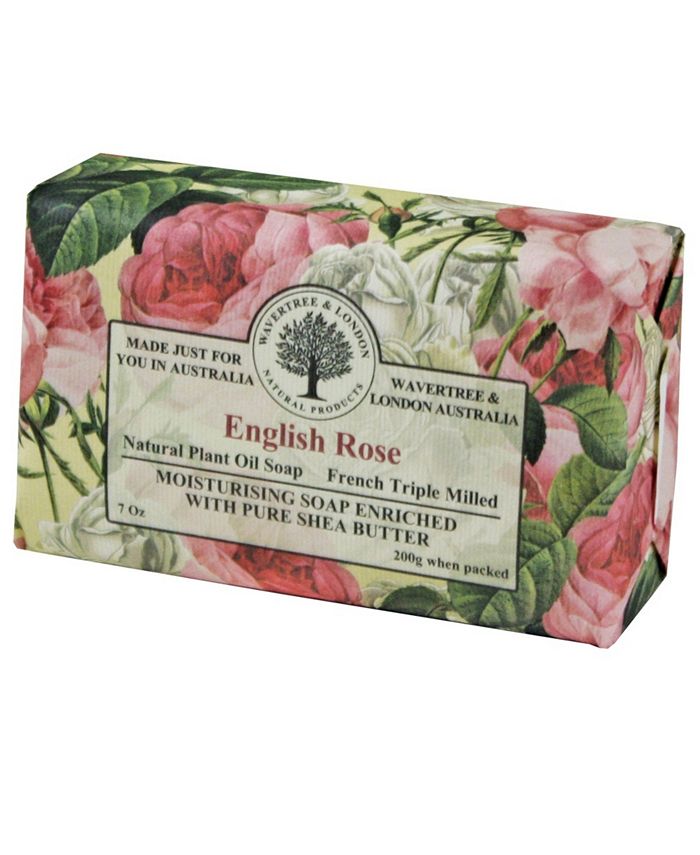 Wavertree & London English Rose Soap with Pack of 3, Each 7 oz - Macy's