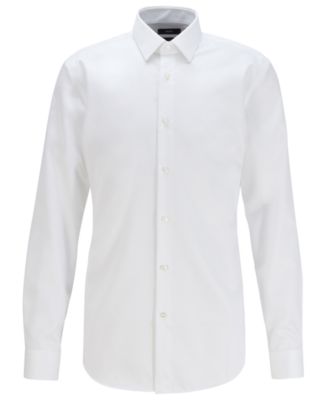 BOSS by Hugo Boss Men's White Isko Shirt - Macy's