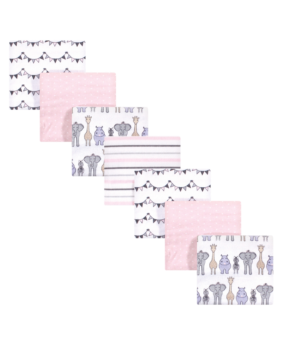 Click here for Hudson Baby Girls Soft Cotton Flannel Baby Wraps 7... prices