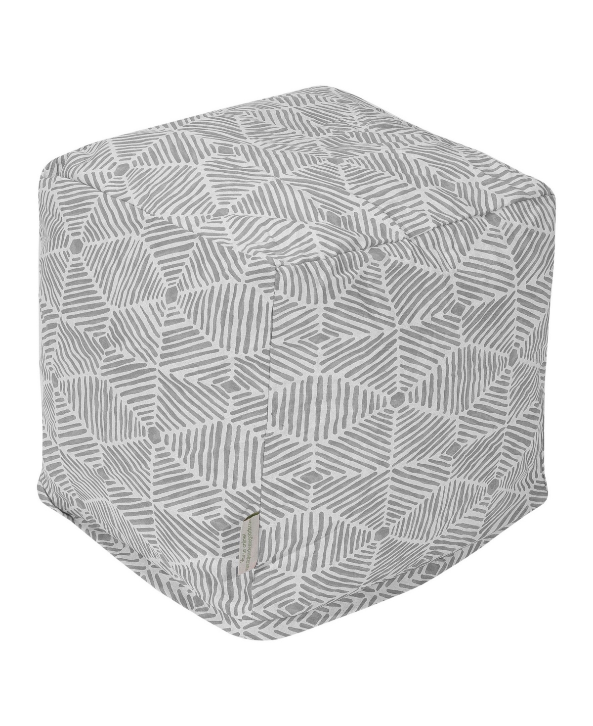 Click here for Majestic Home Goods Charlie Ottoman Pouf Cube 17 x... prices