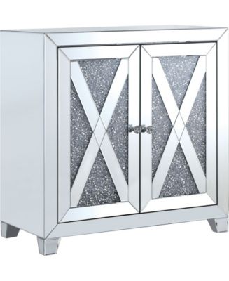 Furniture of America Wilmington Luxurious X-Crossed Hallway Cabinet ...