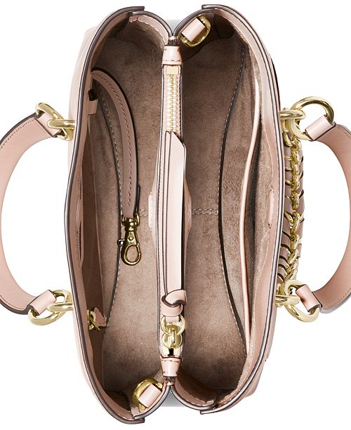 Michael Kors Cece Ribbon Chain Messenger Bag & Reviews - Handbags ...