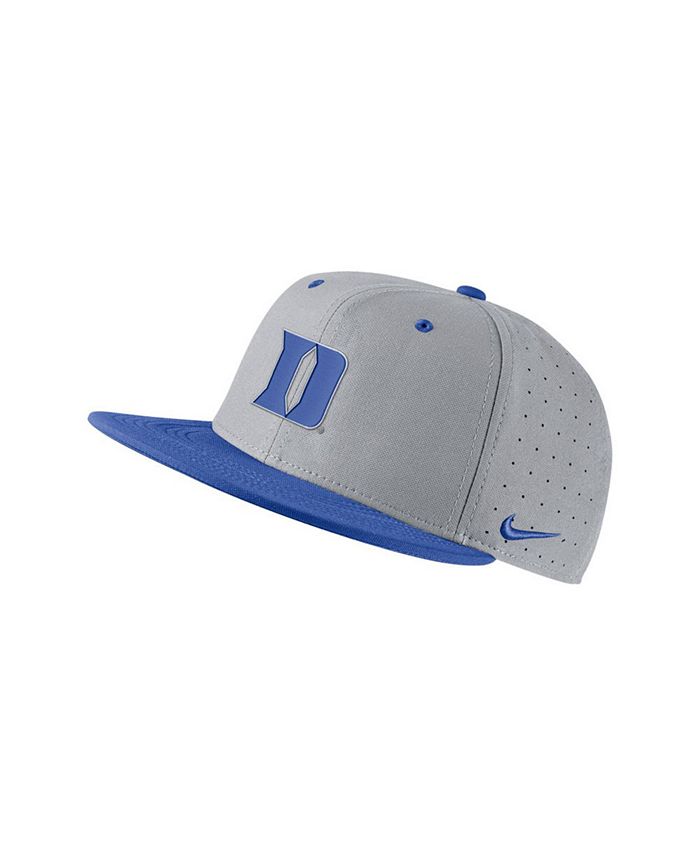Nike Duke Blue Devils Aerobill True Fitted Baseball Cap - Macy's