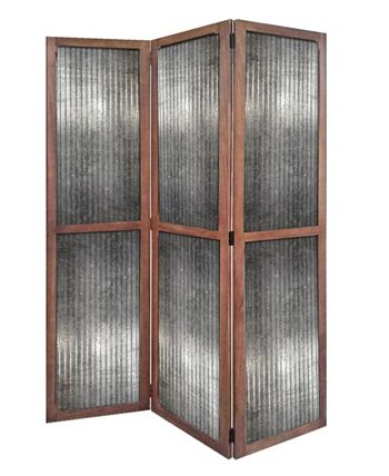 Screen Gems Industrial 3 Panel Industrial Screen - Macy's