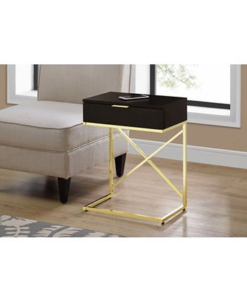 Monarch Specialties Accent Table - 24" H - Macy's