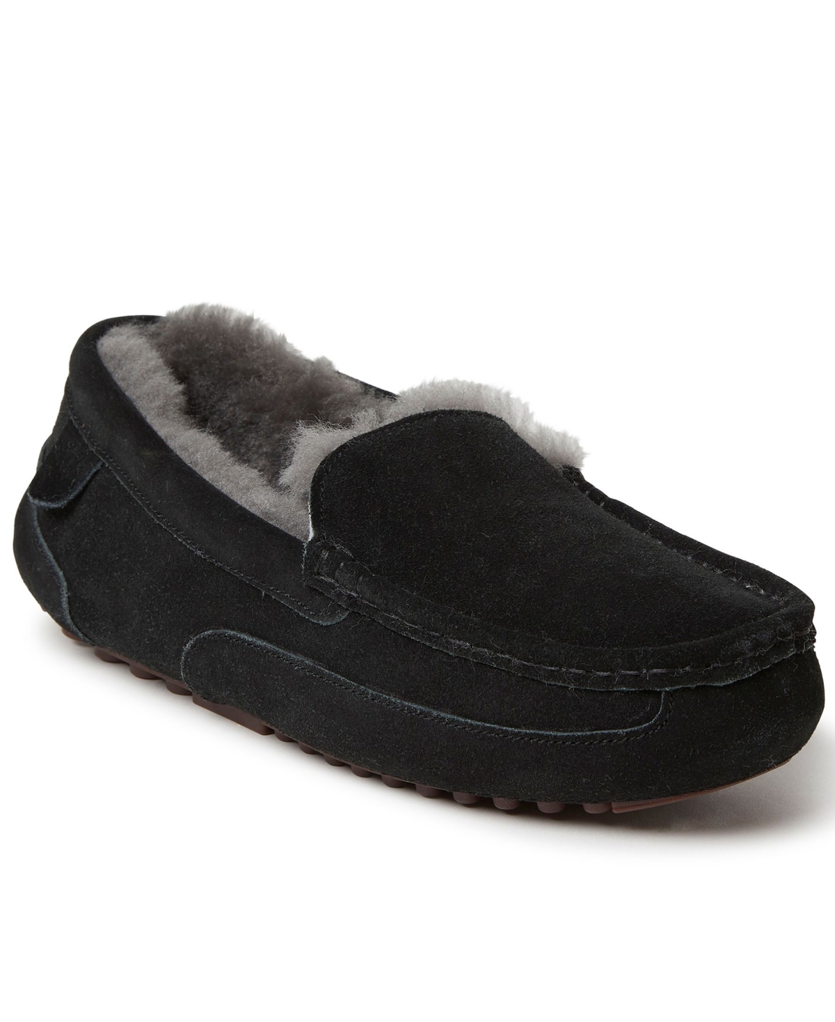 Click here for Dearfoams Mens Fireside By Melbourne Genuine Shear... prices