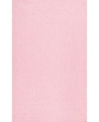 nuLoom Festival Braided Lefebvre Pink 5' x 8' Area Rug - Macy's
