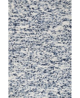 nuLoom Textures Handwoven Caryatid Solid 5' x 8' Area Rug - Macy's