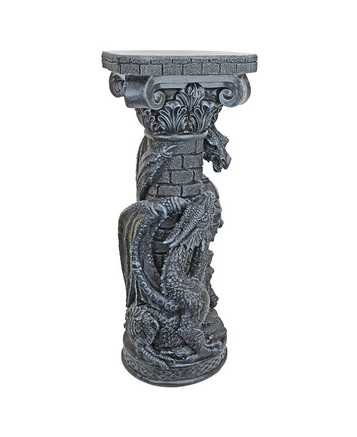 Design Toscano Crypt Demons Gothic Dragon Sculptural Column - Macy's