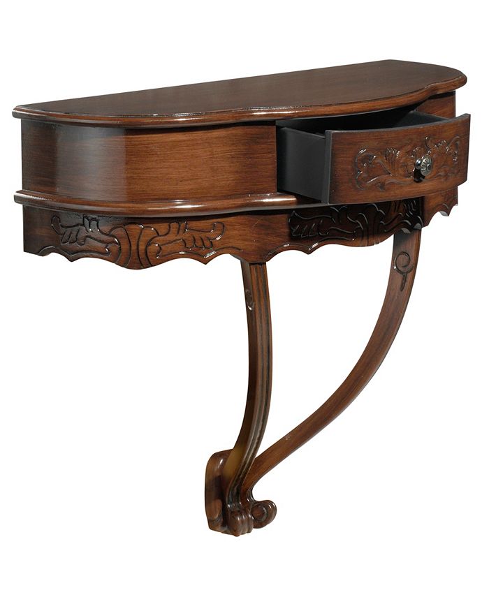 Design Toscano Camellia Wall Console Table - Macy's