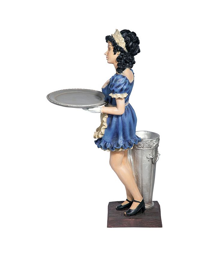 Design Toscano Genevieve, the Buxom French Maid Server - Macy's