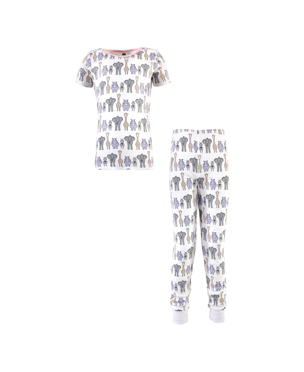 Click here for Hudson Baby Baby Girls Hudson Cotton Pajama Set  L... prices