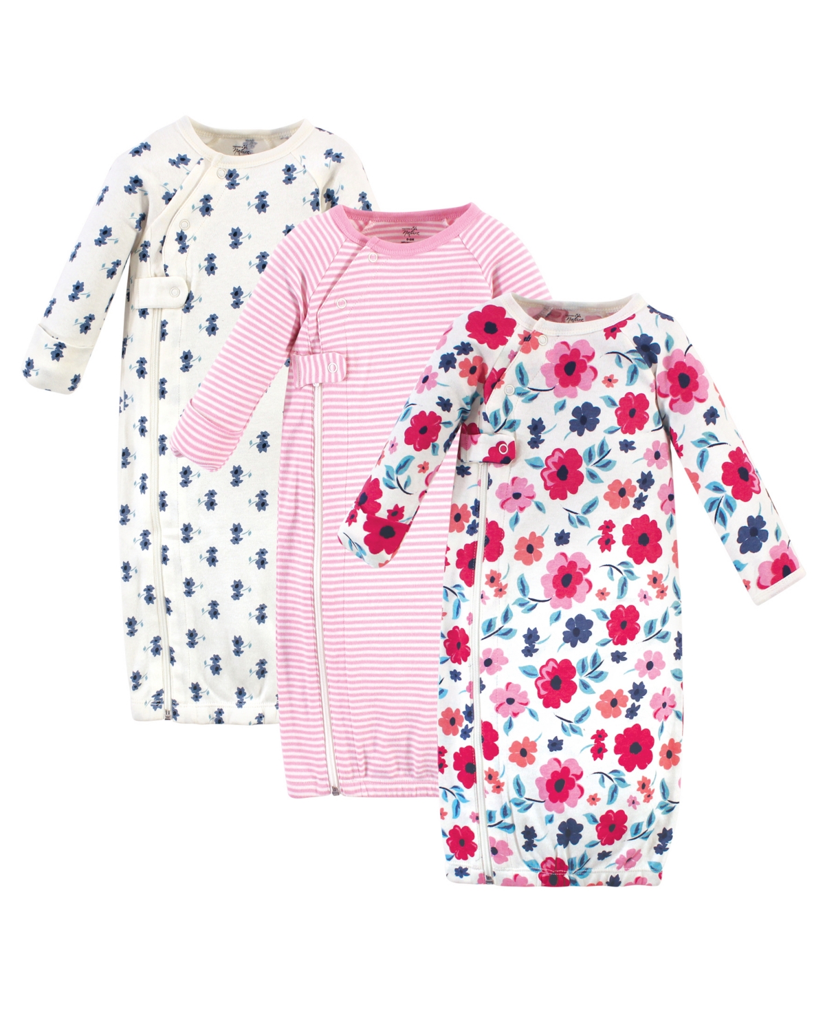 Click here for Touched by Nature Baby Girls Natural Cotton Zipper... prices