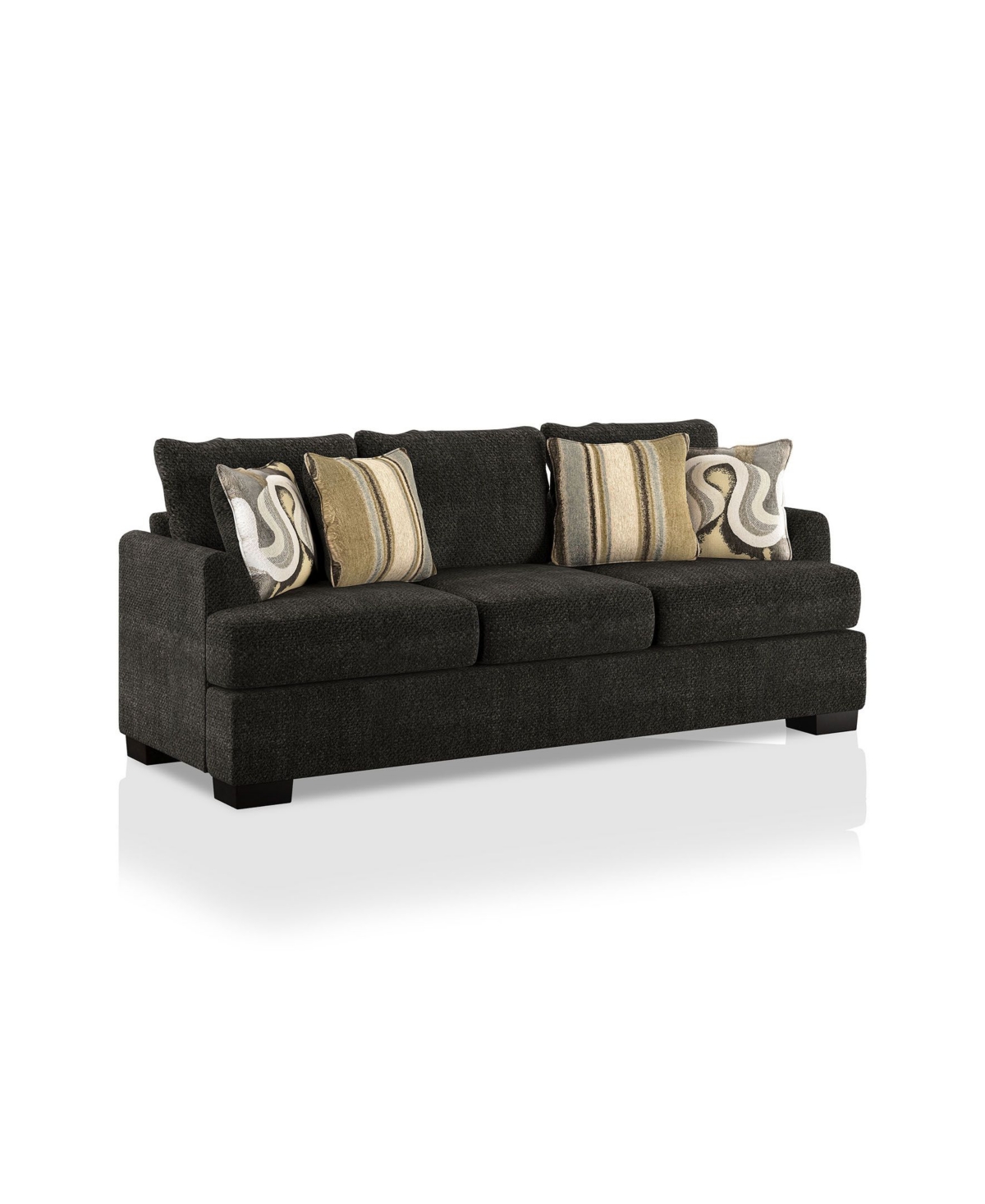 Click here for Furniture of America Korona Park Upholstered Sofa... prices