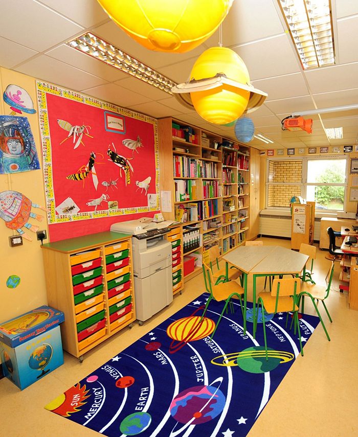 Fun Rugs Fun Time Solar System 19" x 29" Area Rug - Macy's