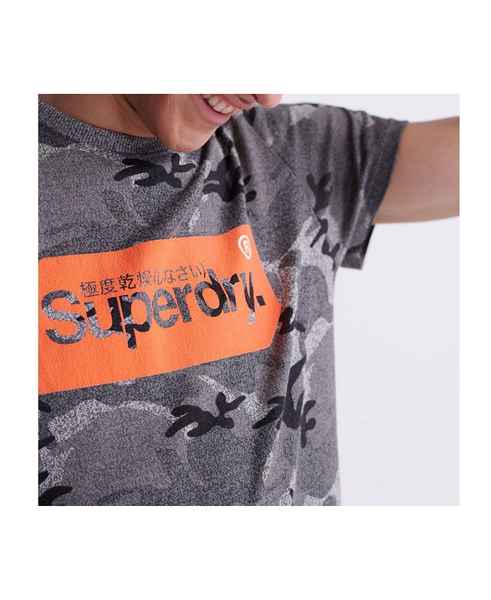 Superdry Men's Core Logo Tag Camo All Over Print T-shirt - Macy's