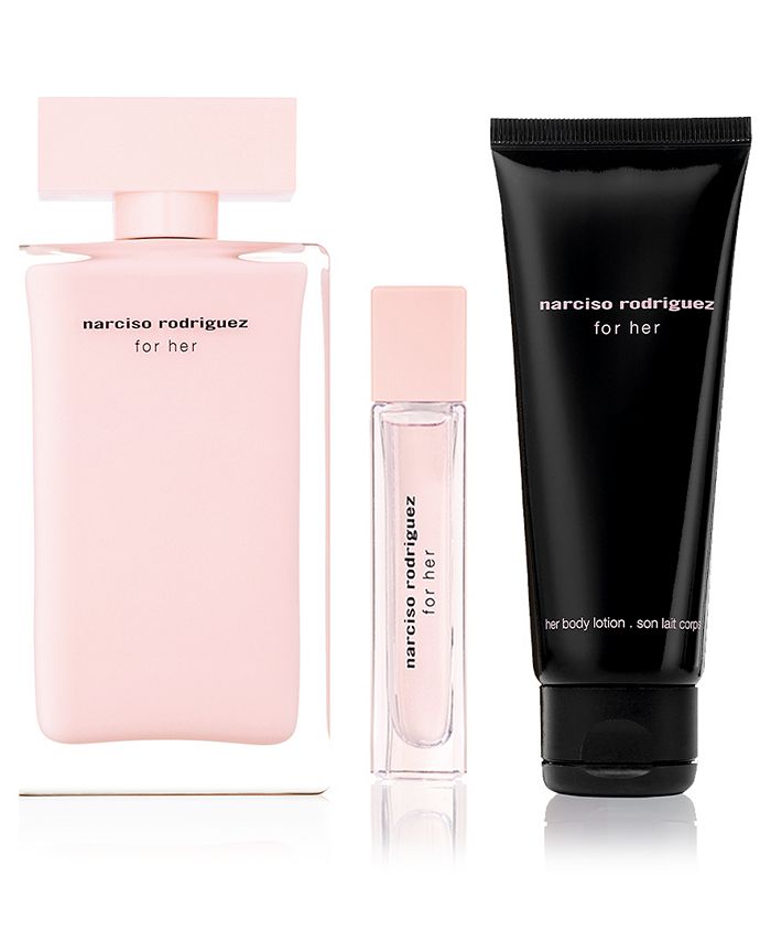 Narciso Rodriguez 3-Pc. For Her Eau de Parfum Gift Set - Macy's