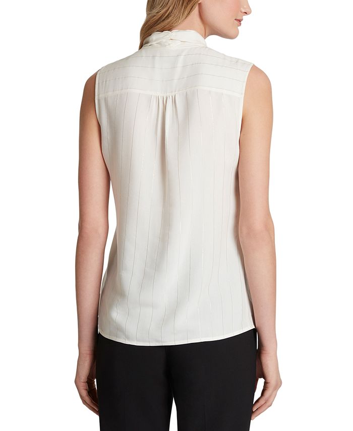 Tahari ASL Bow-Front Blouse - Macy's