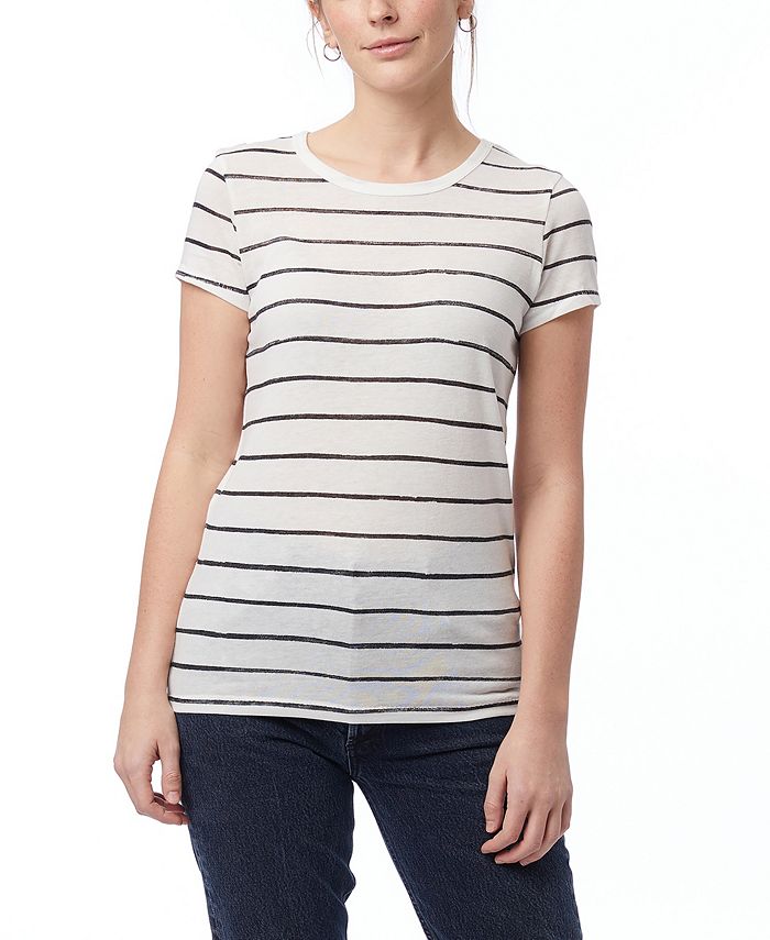 Alternative Apparel Ideal Printed Eco-Jersey T-Shirt - Macy's