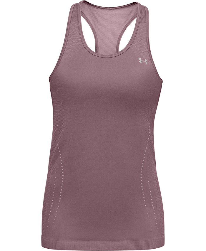 Under Armour Women's UA Seamless Racerback Tank Top - Macy's