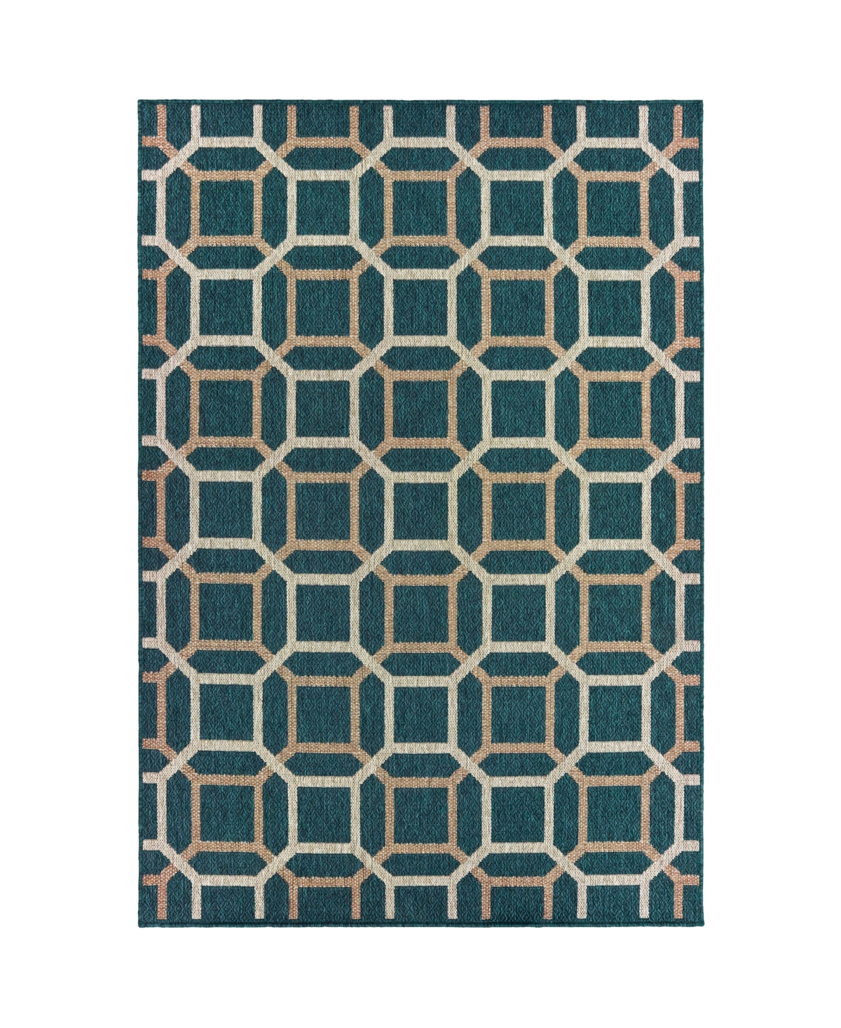 Click here for Oriental Weavers Latitude 806B3 Blue 67 x 92 Outdo... prices