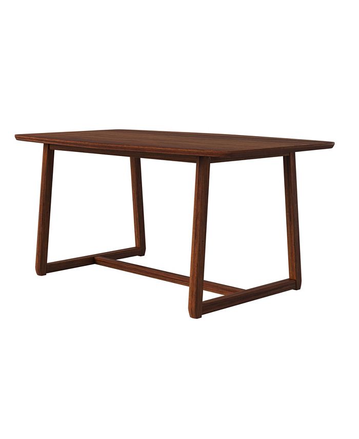 Handy Living Millie 7 Piece Mid Century Modern Rectangular Cherry ...