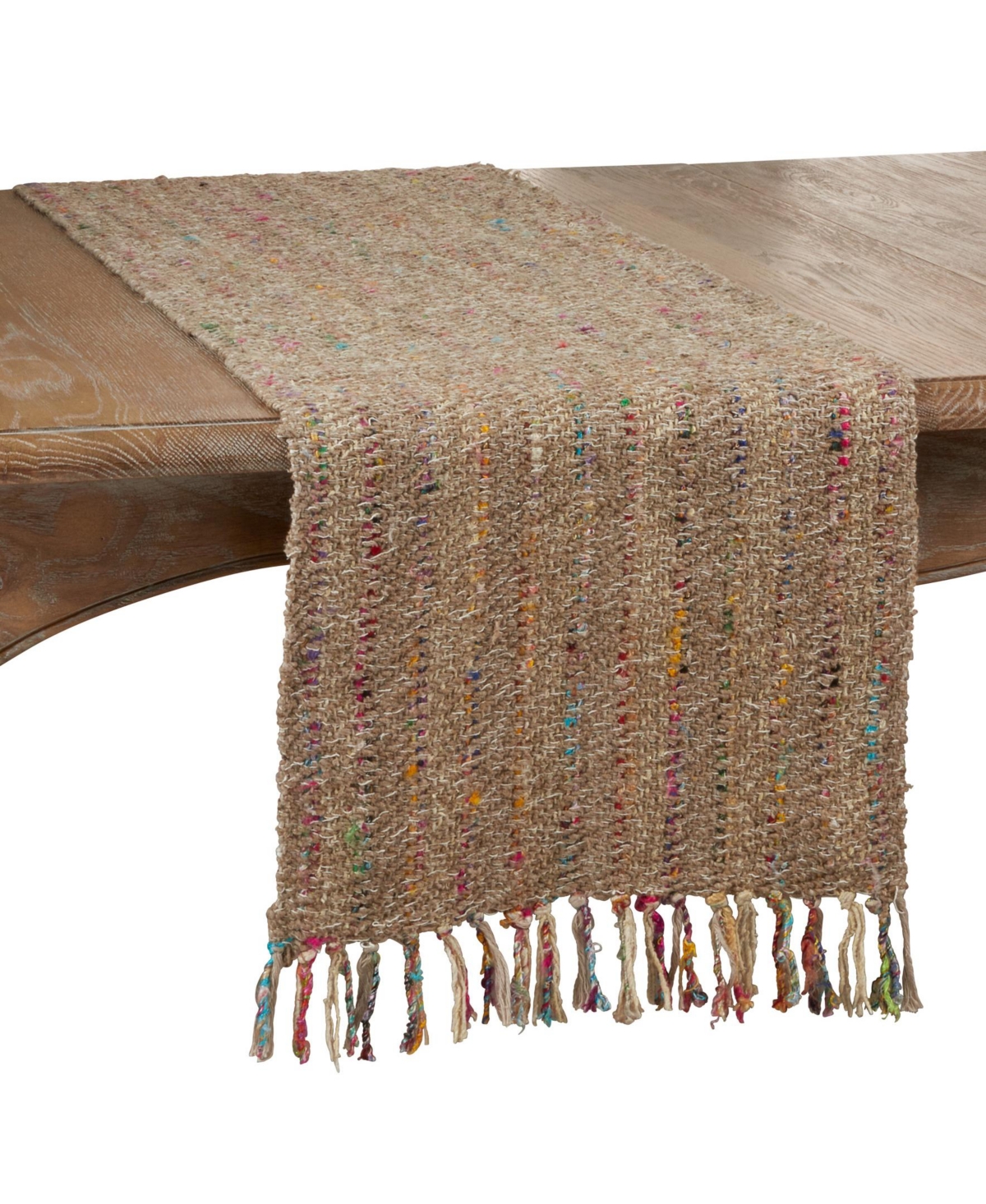 Click here for Saro Lifestyle Striped Runner - Multi prices