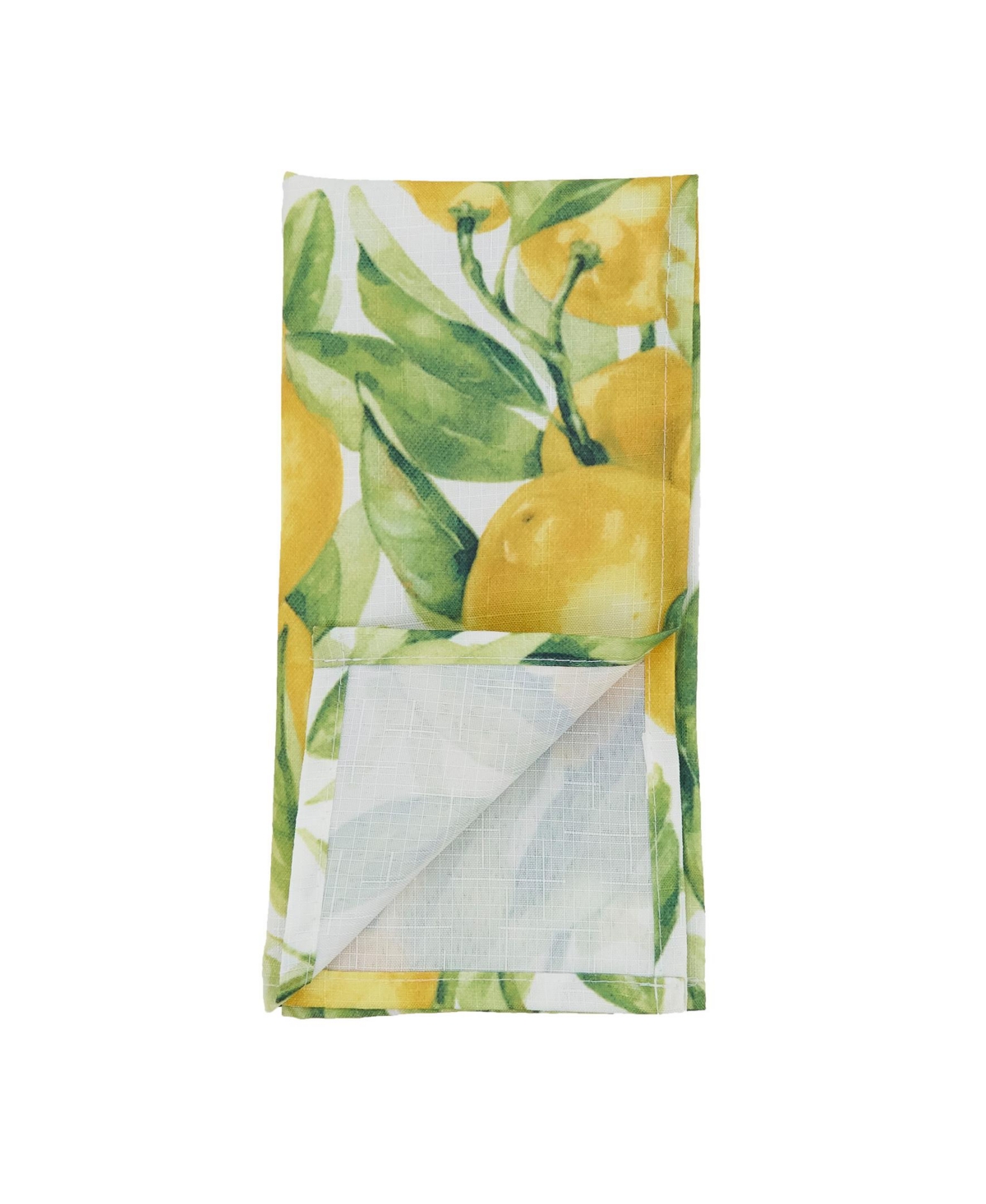 Click here for Saro Lifestyle Printed Napkin Set of 12 - Lemon prices