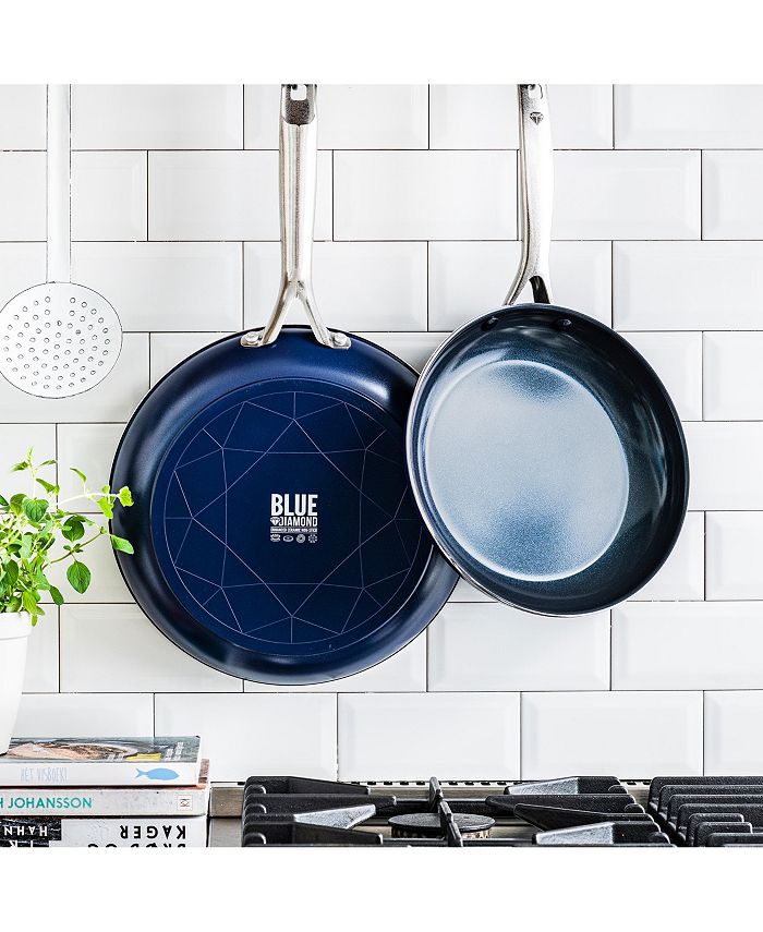 Blue Diamond Ceramic Nonstick 6-Pc. Cookware Set - Macy's