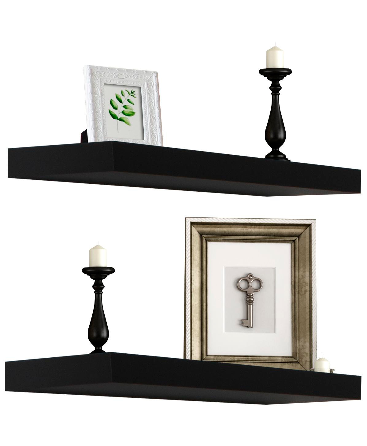 Click here for Sorbus 2 Pack 24 Inch Wall Mounted Floating Shelve... prices