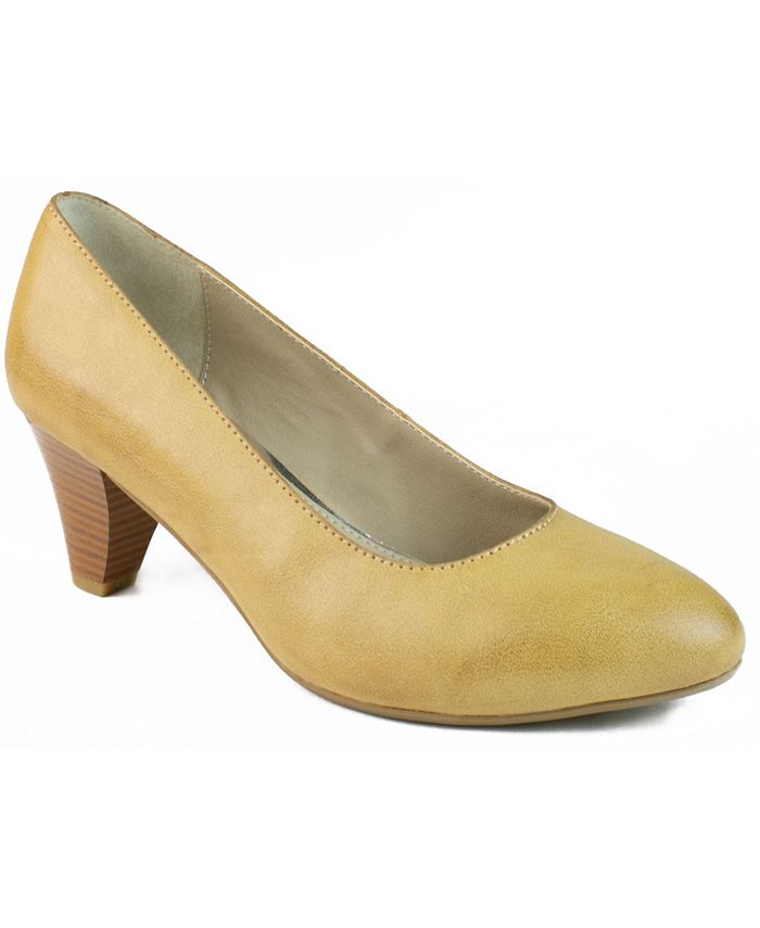 Rialto Stanford Stacked Heel Pump - Macy's