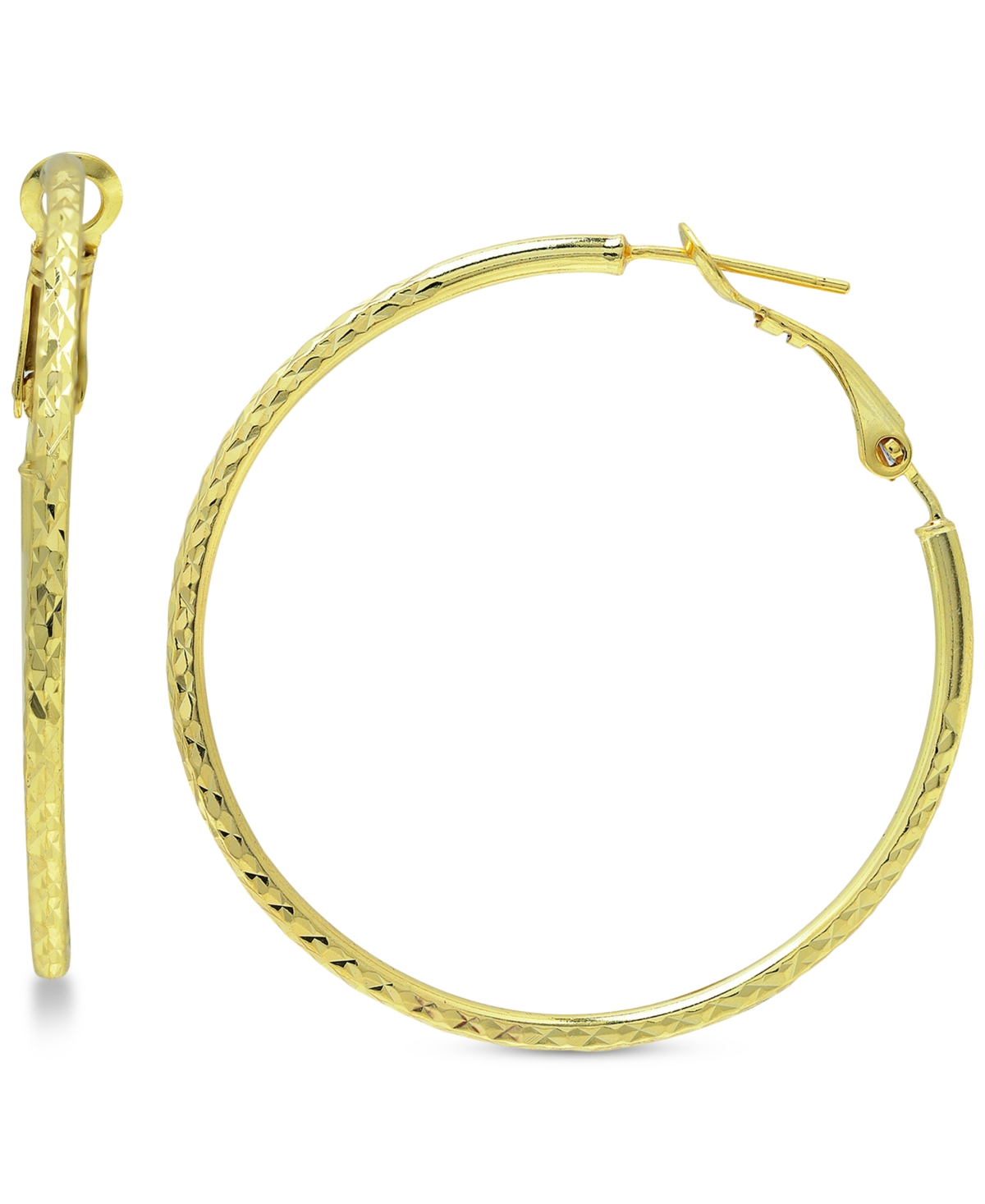 Click here for Giani Bernini Twist Hoop Earrings in Sterling Silv... prices