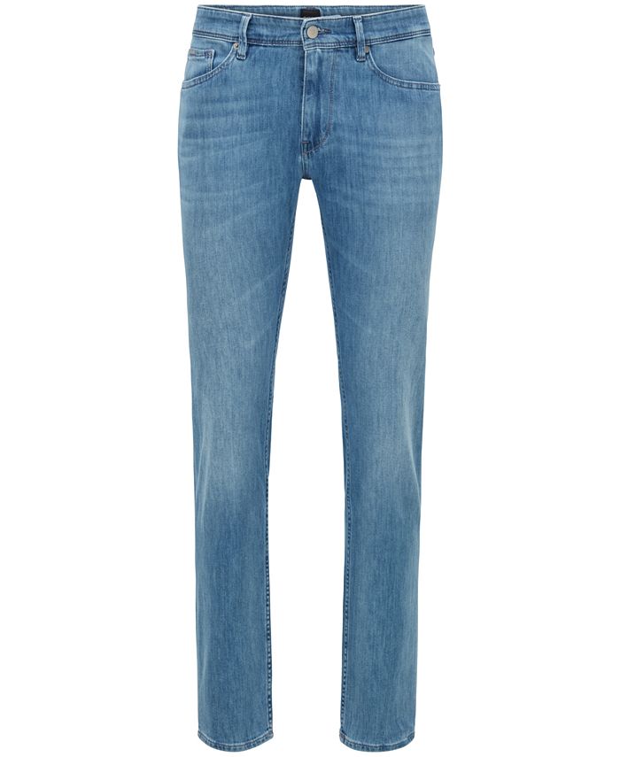 Hugo Boss Men's Charleston Turquoise Jeans - Macy's