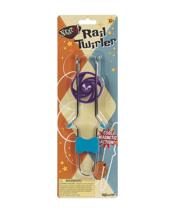 Toysmith Retro Magic Rail Twirler Colors May Vary - Macy's