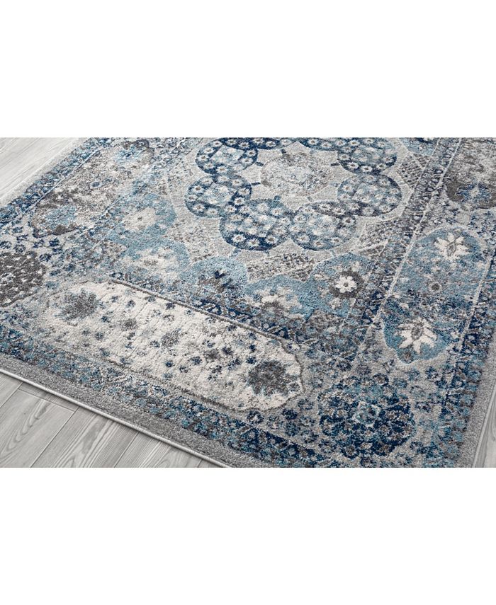 Amer Rugs Alexandria ALX-83 Gray 4' x 6' Area Rug - Macy's