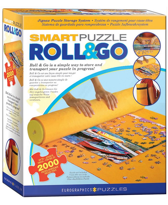 Eurographics Inc Smart Puzzle Roll Go Jigsaw Puzzle Storage System Mat ...