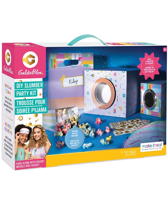 Make It Real Goldieblox Diy Slumber Party Kit - Macy's