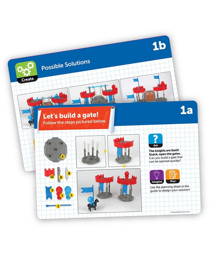 Learning Resources Engineering Design - Castle Building Set - Macy's
