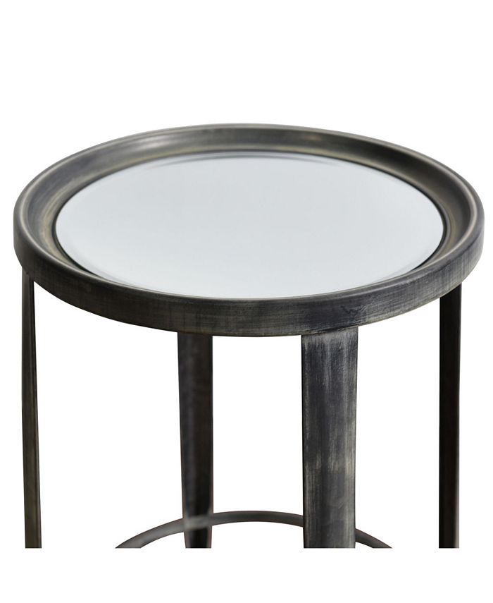 StyleCraft Nesting Round Side Tables, Set of 2 - Macy's