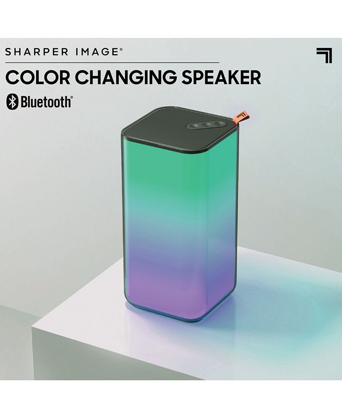 Sharper Image Bluetooth Color Changing Speaker - Macy's
