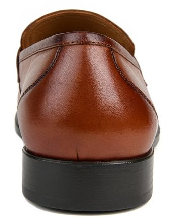 Thomas & Vine Men's Bishop Apron Toe Penny Loafer Shoe - Macy's