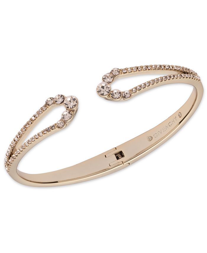 Givenchy Crystal Cuff Bracelet - Macy's