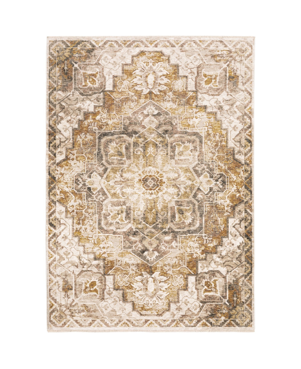 Click here for Oriental Weavers Maharaja 661C Gold and Ivory 67 x... prices