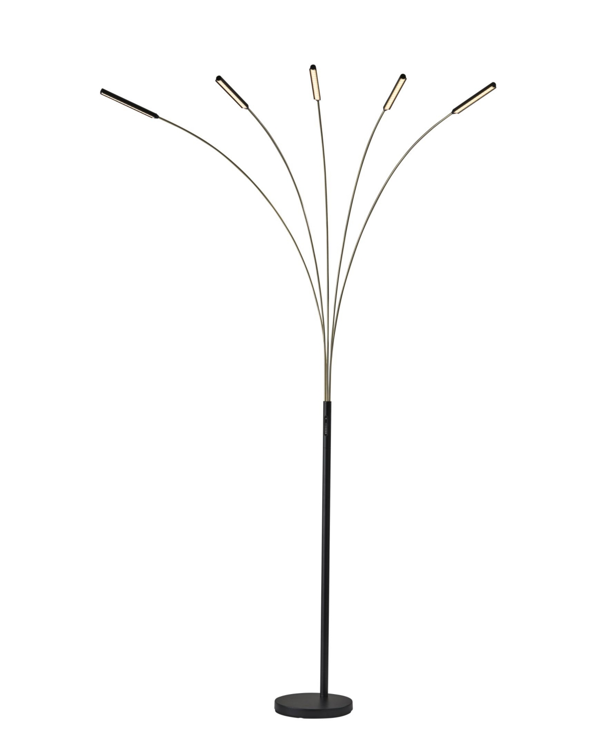 Click here for Adesso Zodiac Led Arc Lamp - Black prices