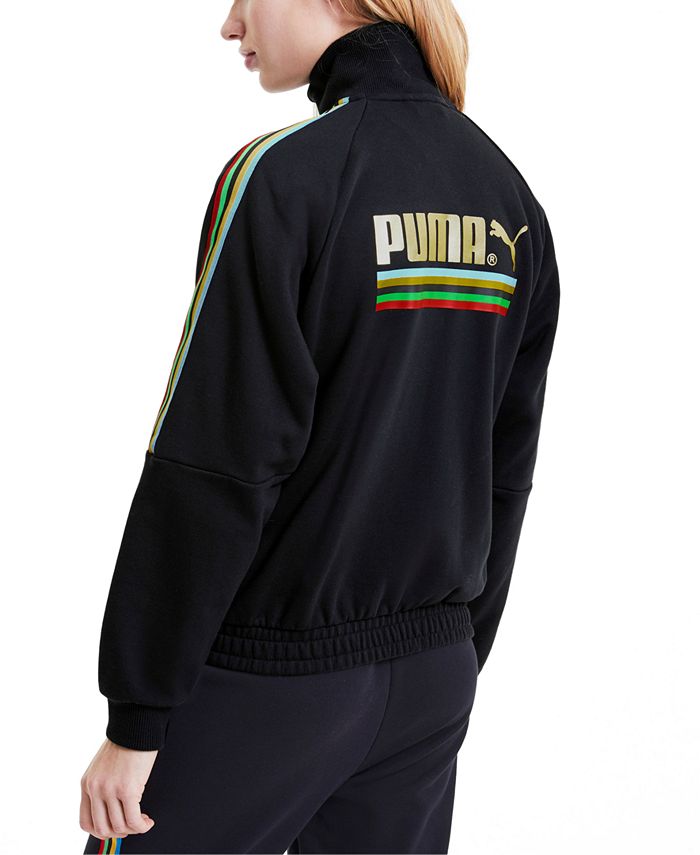 Puma Women's Side-Stripe Track Jacket - Macy's