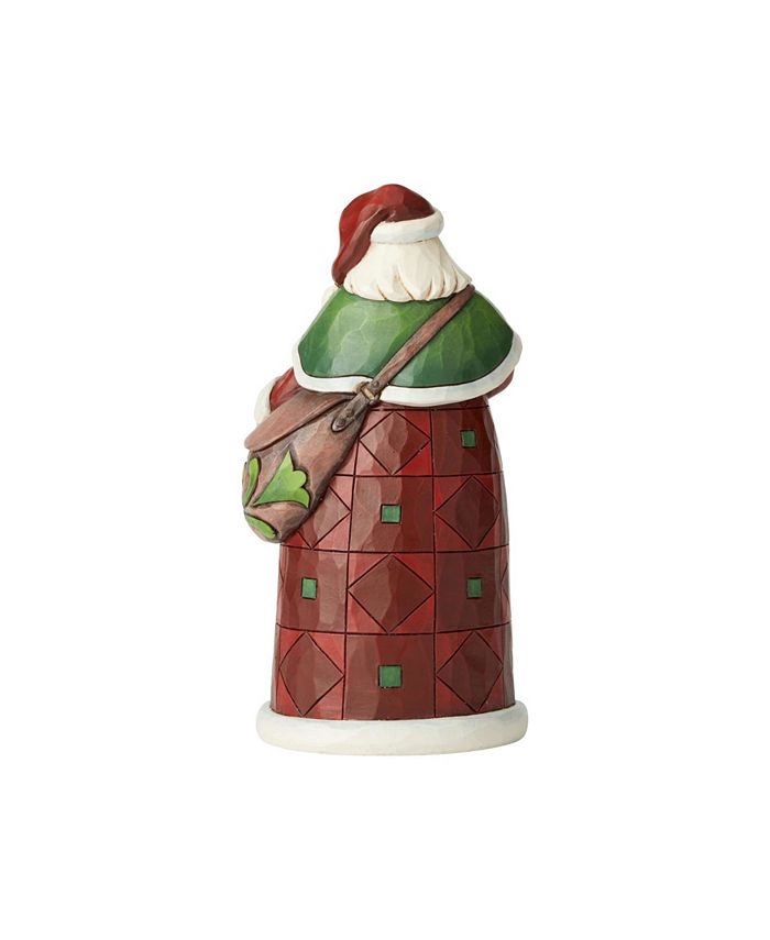 Jim Shore Santa with Satchel - Macy's