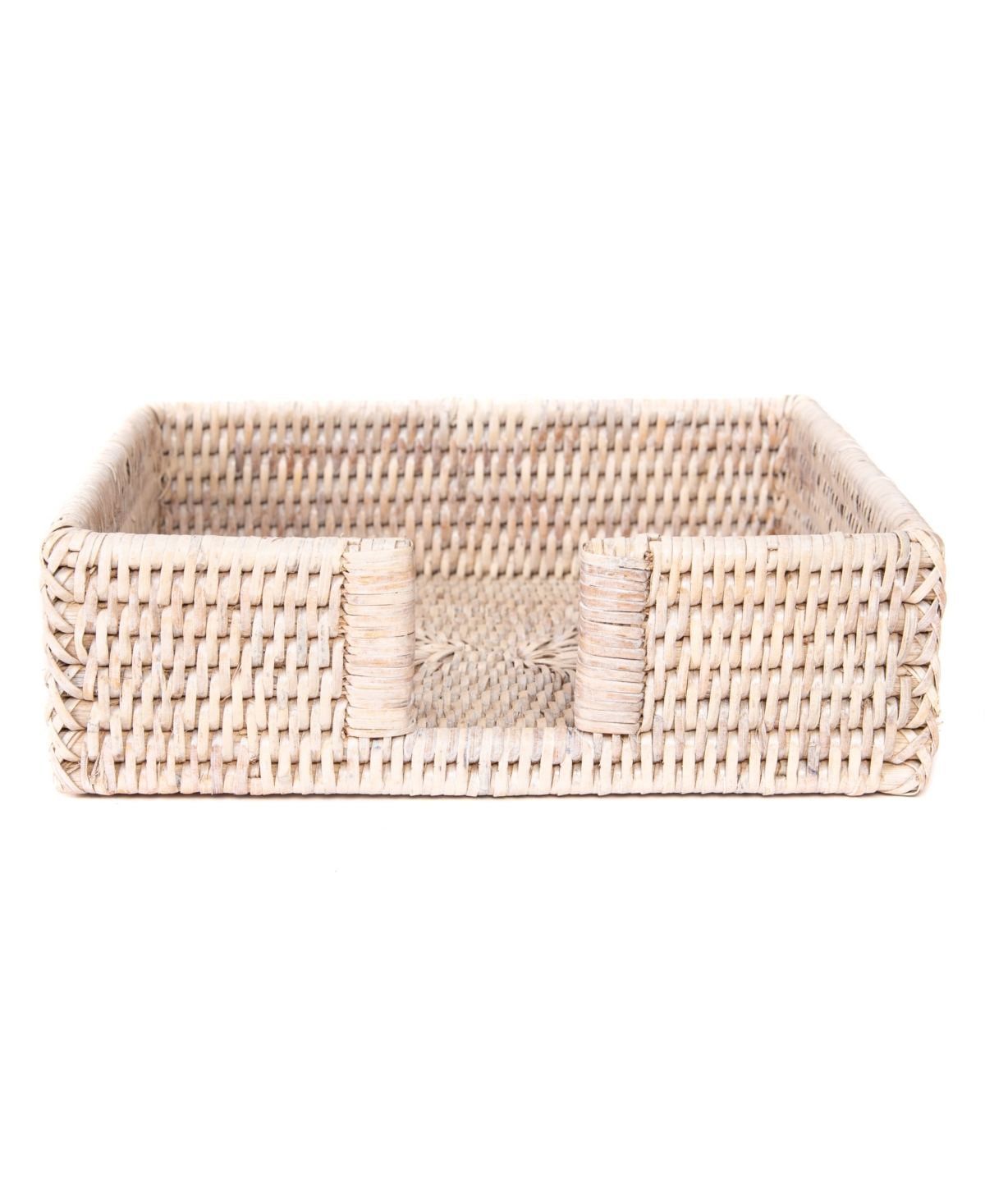 Click here for Artifacts Rattan Napkin Holder - Off-White prices