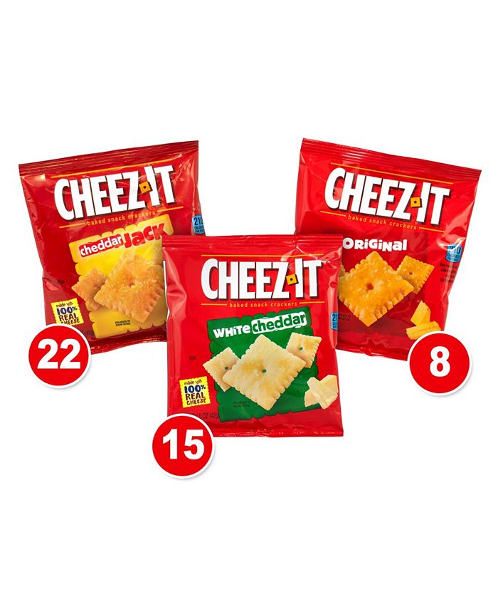 Cheez-It Variety Pack, 1.5 oz, 45 Count - Macy's