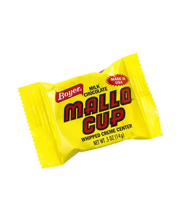Boyer Candy Company Mallo Cup Milk Chocolate Box, 5 oz, 60 Count ...